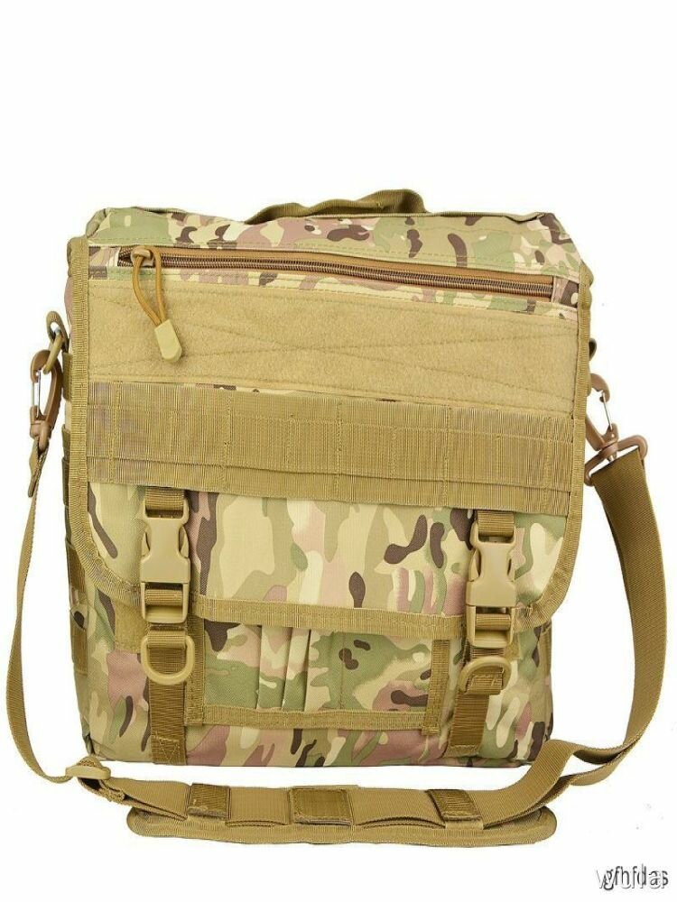 Сумка тактическая, мультисумка, 2 кармана, MOLLE система, 50x30x20 см, для outdoors, охоты, travel