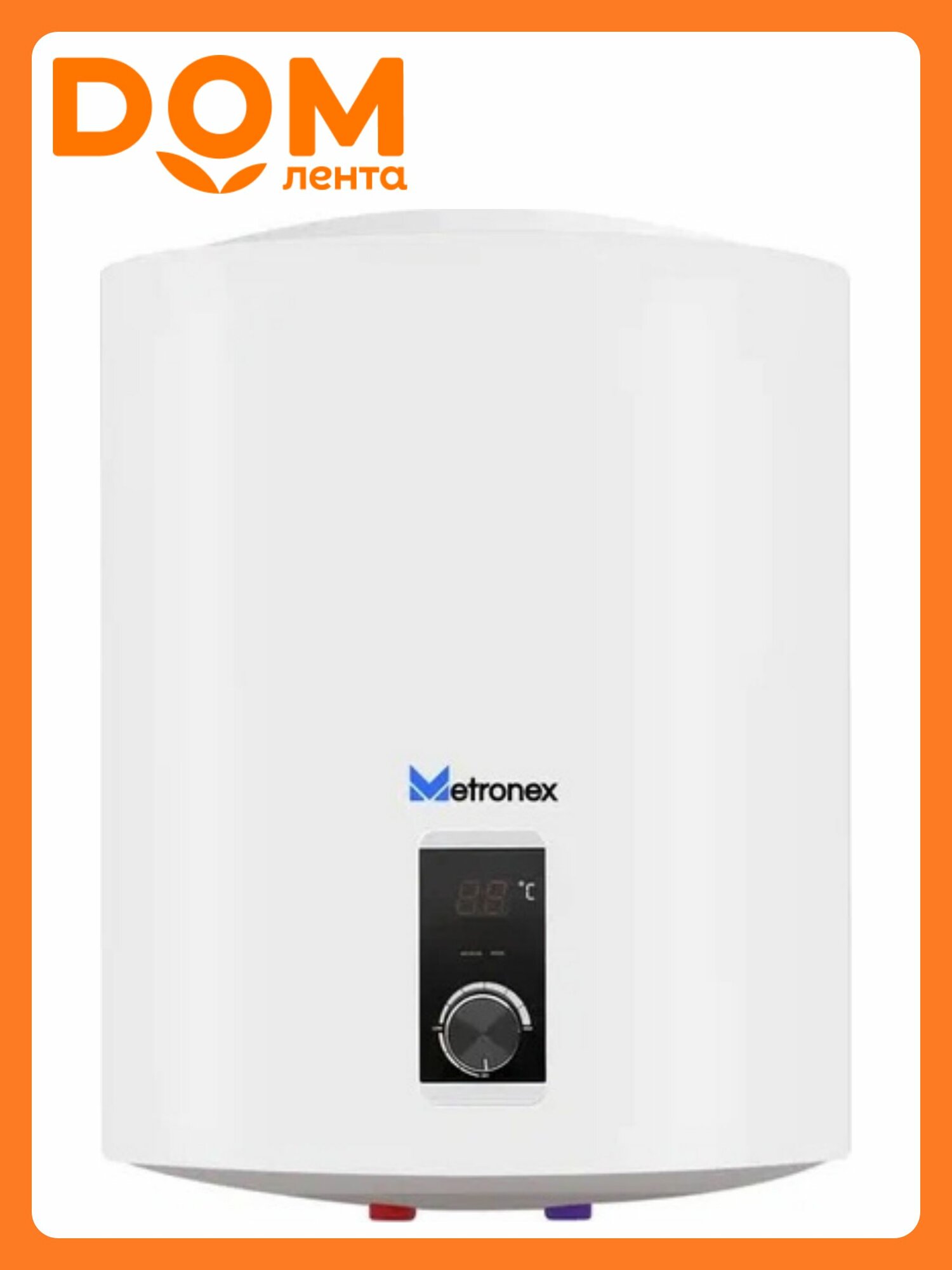 Водонагреватель Metronex DRYHeat D WH 1,5 50 л (сух. тэн. Эл-мех упр)