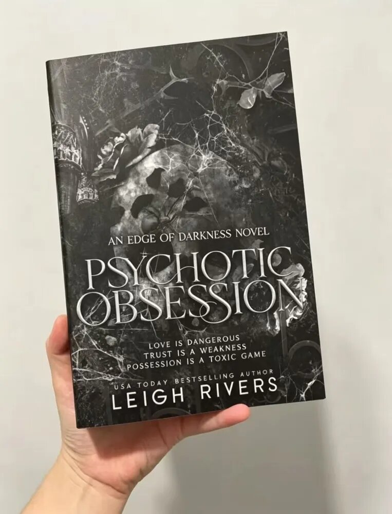 Psychotic Obsession by Leigh Rivers Dark Romance The Edge of Darkness Novel English Book