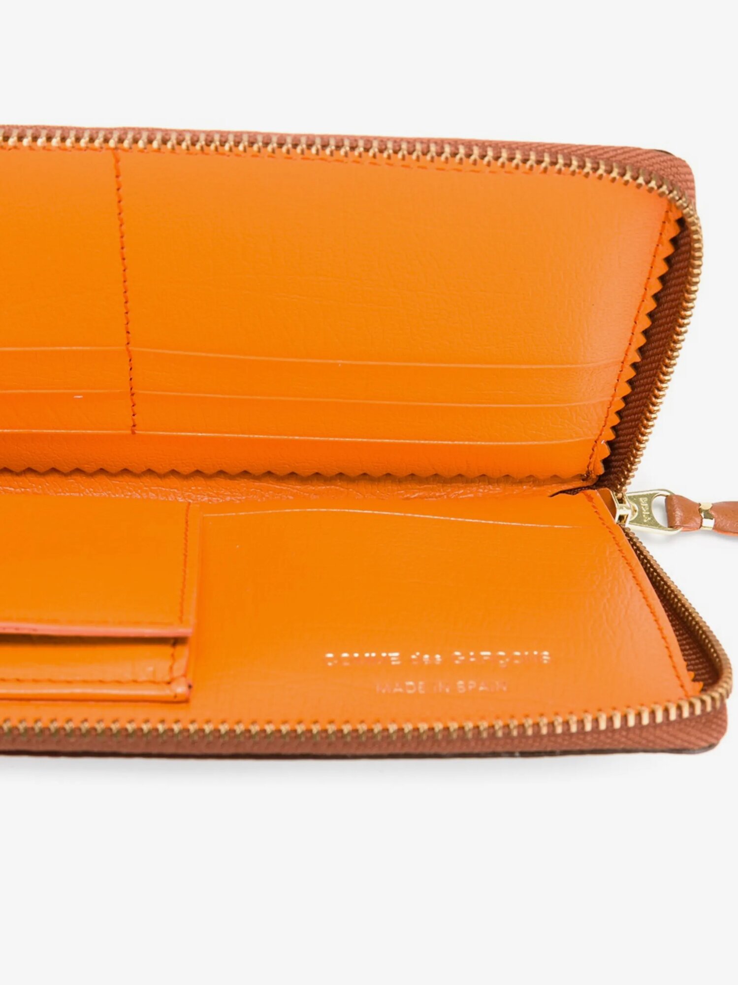 Бумажник Comme des Garcons Wallet, коричневый — фото 1