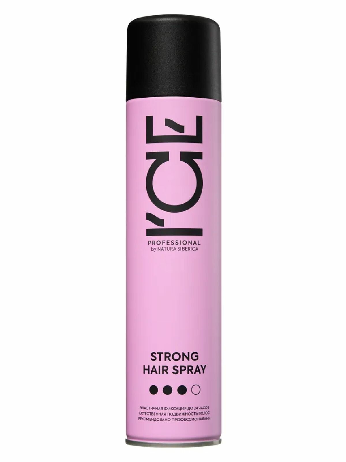 ICE by NATURA SIBERICA Лак HOME для укладки волос сильной фиксации, 300 мл