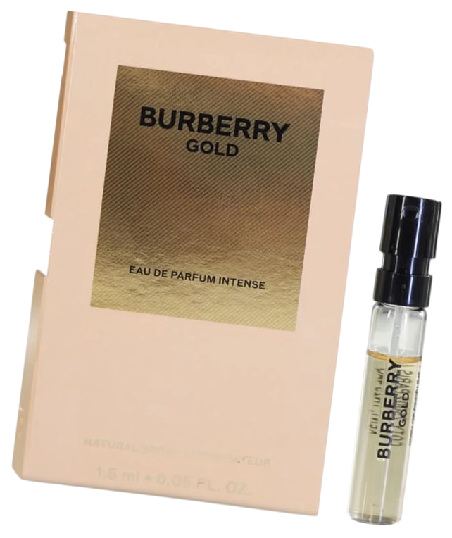 Женские духи Барбери Голд Интенс 1.5 мл миниатюра - Burberry Gold Eau De Parfum Intense