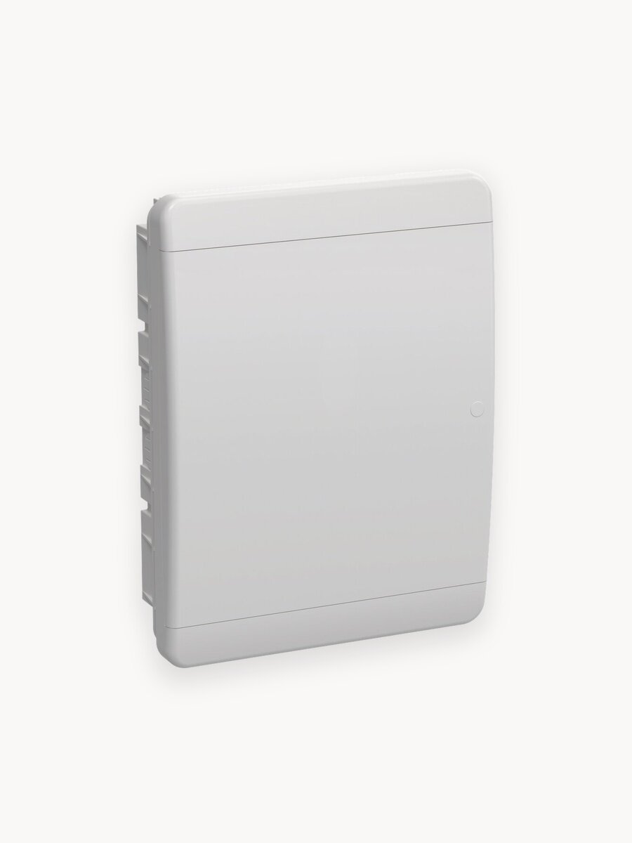 Щит распределительный IEK TEKFOR ЩРВ-П-24, встраиваемый, пластик, белый, IP41, 24 модуля, 2 ряда, дверь