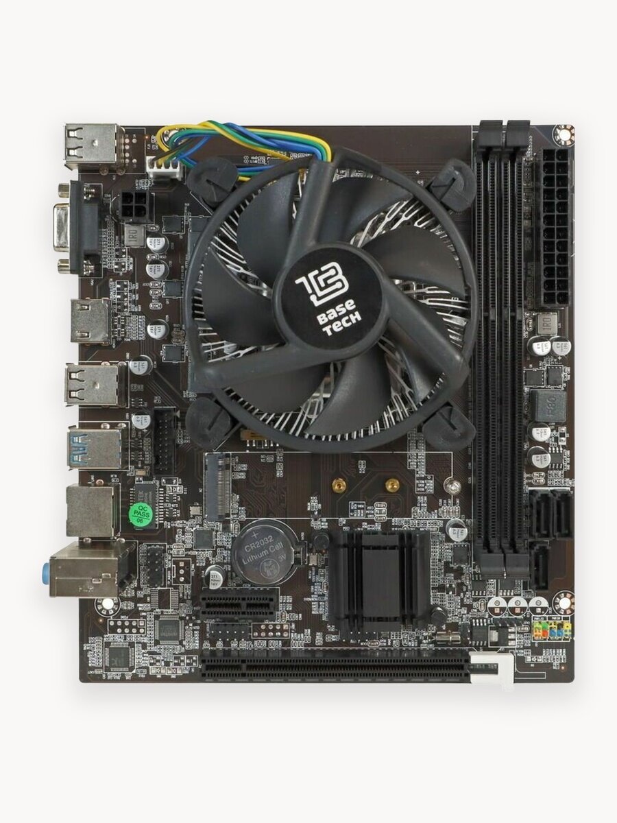 Материнская плата с процессором BaseTech H81M-K, Socket1150, i7-4770, mATX, Retail