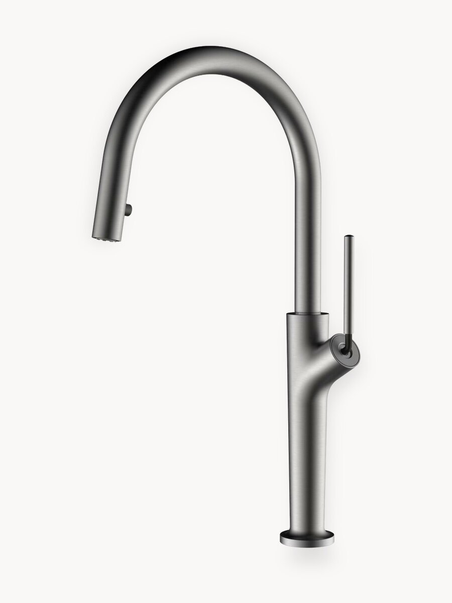 Cмеситель QRI KRIO Gun metal