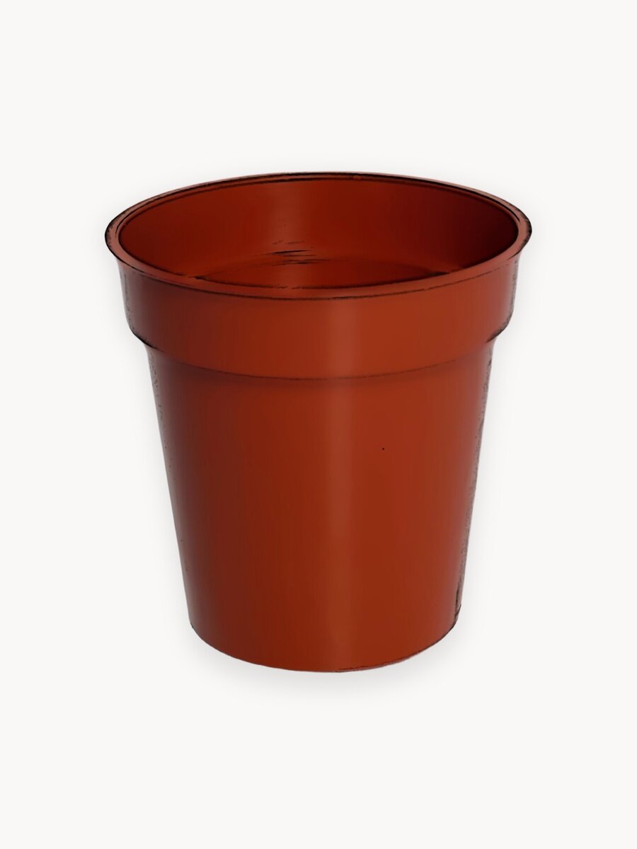 Горшочки d 4.5 см 10 штук. Для мини-фиалок, для подращивания рассады , суккулентов, черенков.