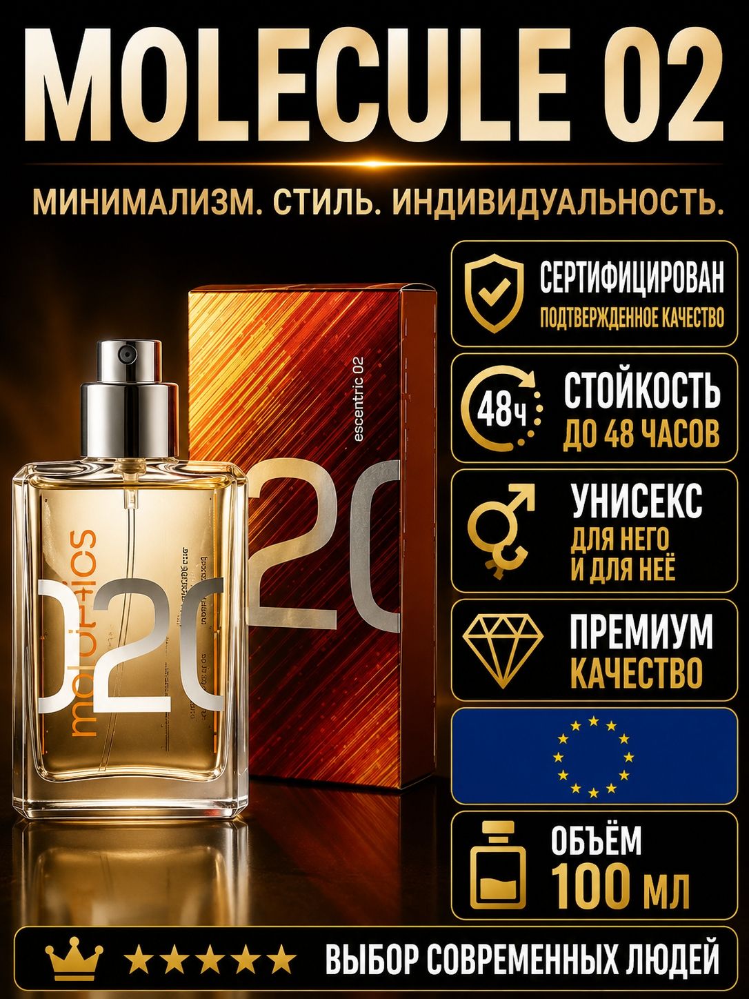 Парфюм Molecule 02 / Духи Molecule 02 (Молекула 02)