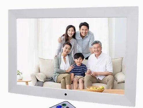Облачная Wi-Fi фоторамка Frameo с кристаллами, 8/10 дюймов (20/25 см), 16 Гб, умный фотоальбом, работа при низких температурах