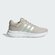 Кроссовки adidas Lite Racer 4.0, размер 6,5 UK, бежевый/зеленый/серый
