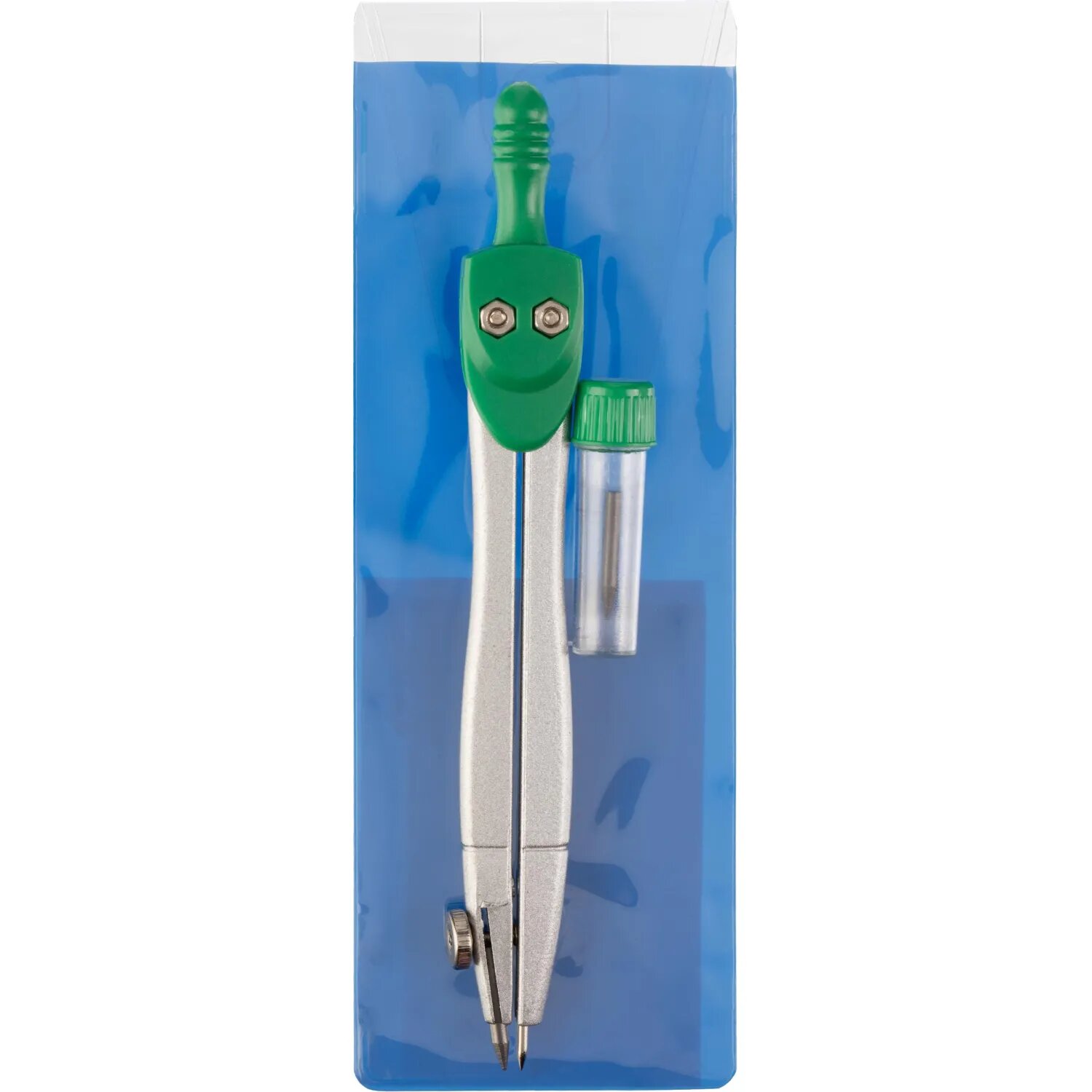 Готовальня Attache циркуль 115 мм с запасным грифелем в ПВХ чехле S01002P