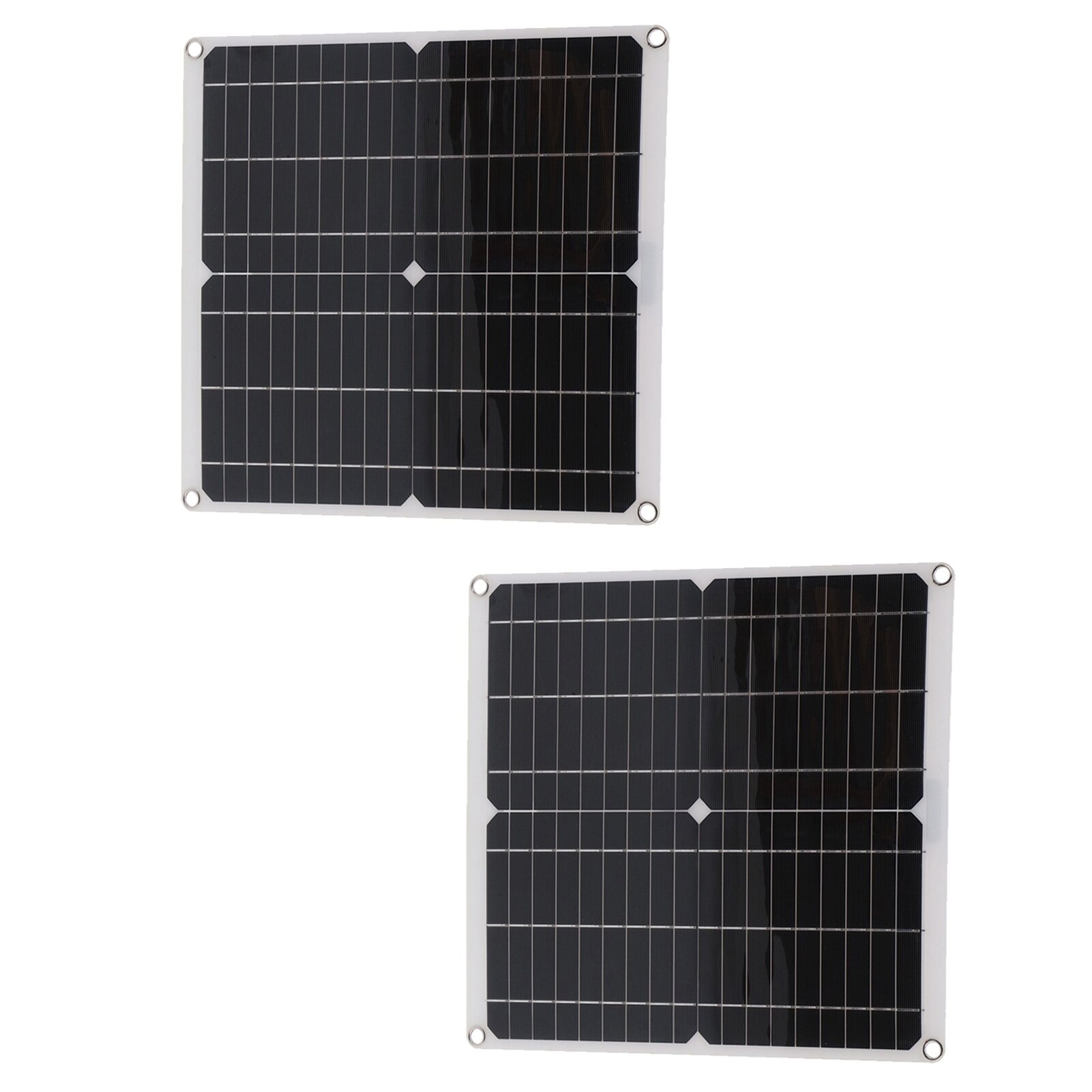 Портативная солнечная панель 25W и контроллер заряда 20V 60A для кемпинга и экстренных ситуаций