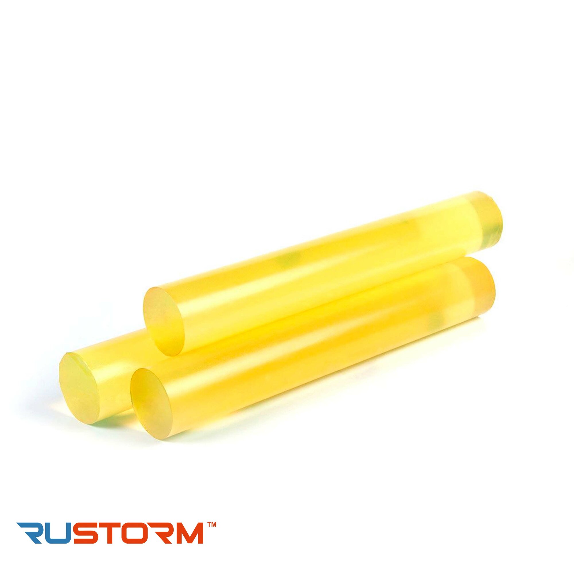 Полиуретан стержень 20х100мм СКУ-7Л ШОР А85 (жёлтый)