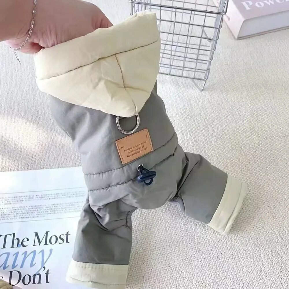 Комбинезон для собак зима; зимняя одежда для собак; комбез зимний