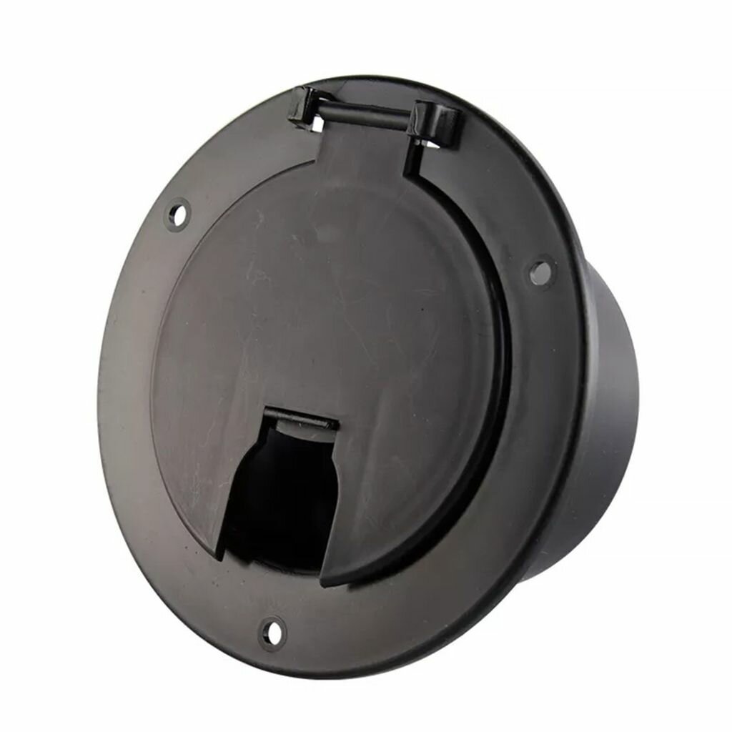 Люки для кабелей с крышкой