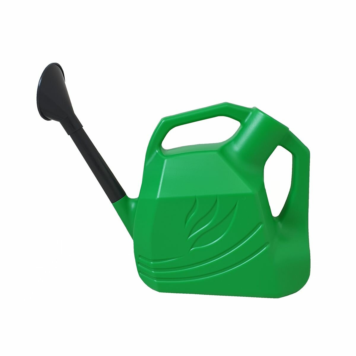 Лейка пластмассовая Гардения объем 8 л, цвет зеленый, насадка рассеиватель