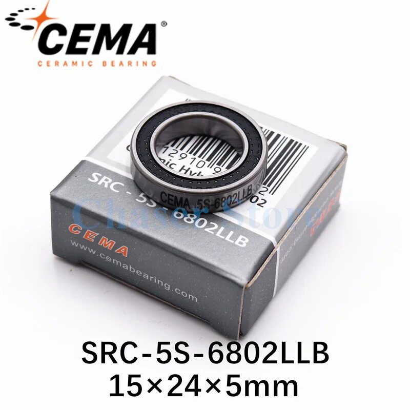 Керамический подшипник CEMA для ступицы колеса велосипеда 6802