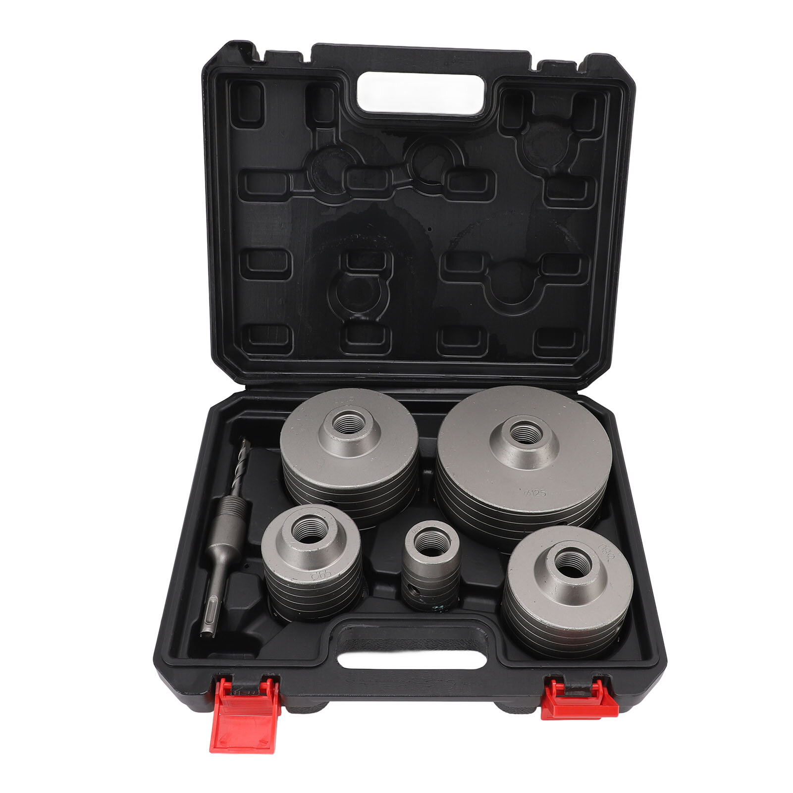 Набор из 6 сверл для бетона, изготовленных из твердосплава, высокой твердости, для установки кондиционеров.