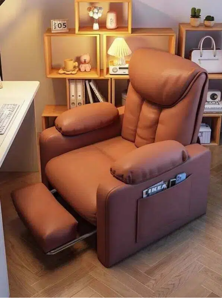 Эргономичное компьютерное кресло, мягкое, регулируемое, для дома и офиса, кресло-софа