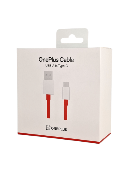 Кабель OnePlus USB-A to Type-C 8A 1m DL124 красный