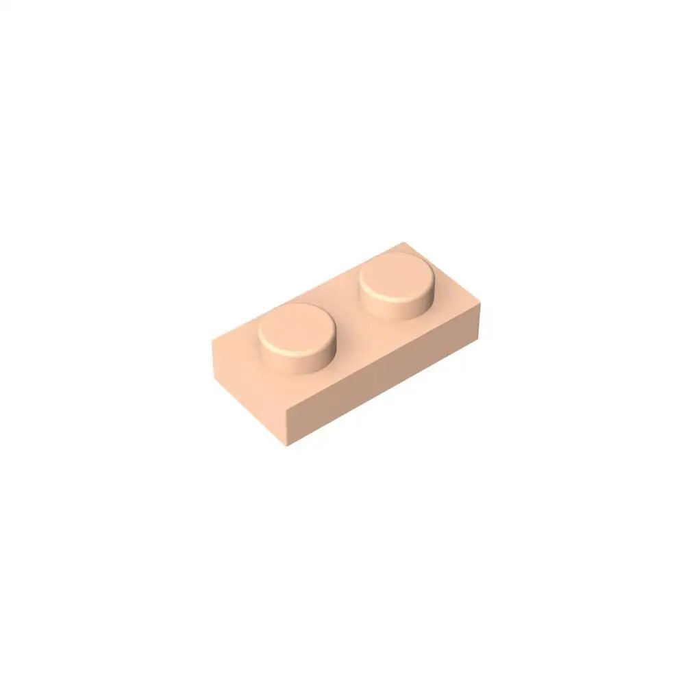 Бежевый LEGO Brick 2x2 (032)