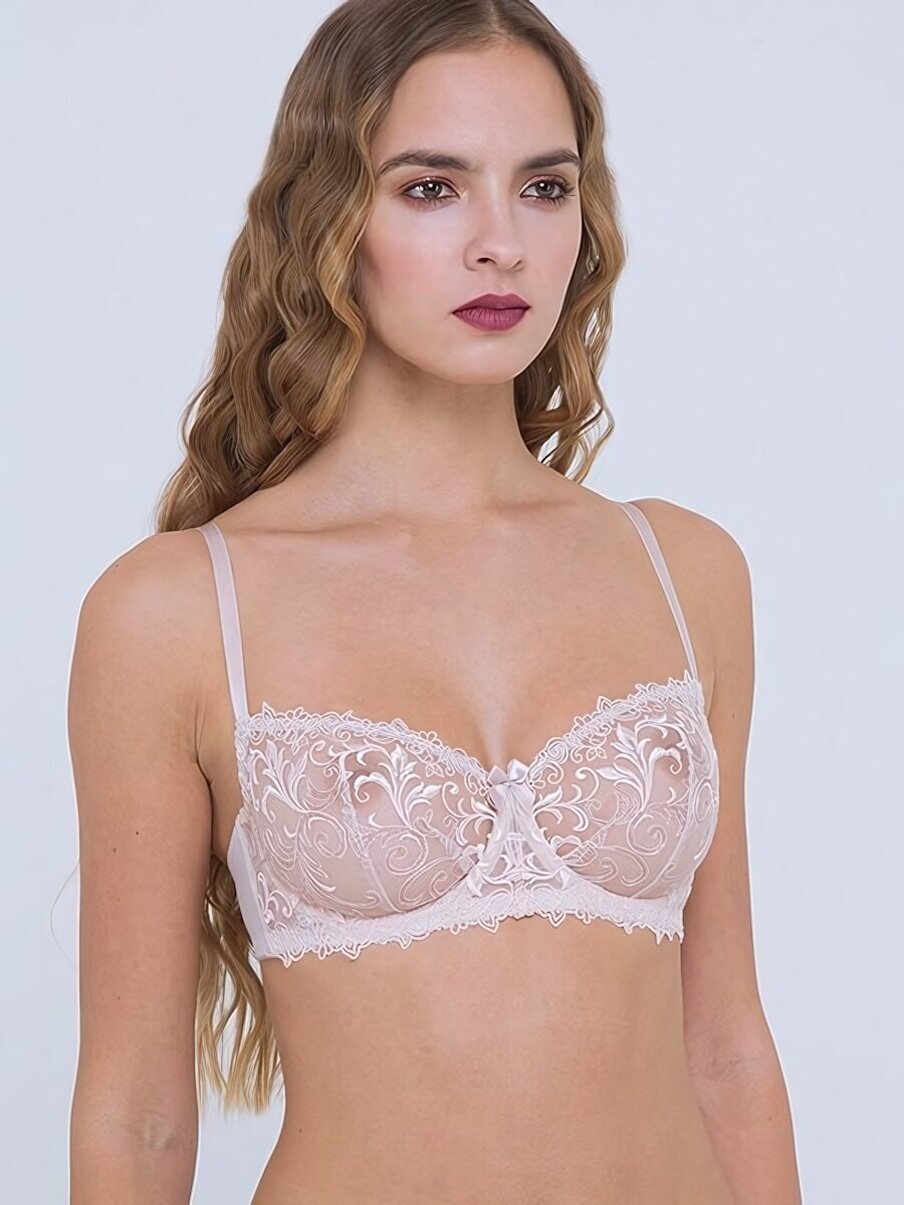 Бюстгальтер Lengy Бюстгальтер с мягкой полупрозрачной чашкой