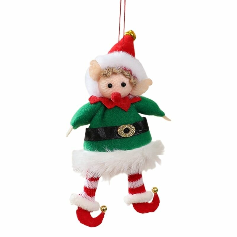 Рождественская Кукла-Эльф, Украшения Для Кукол-Зеленый