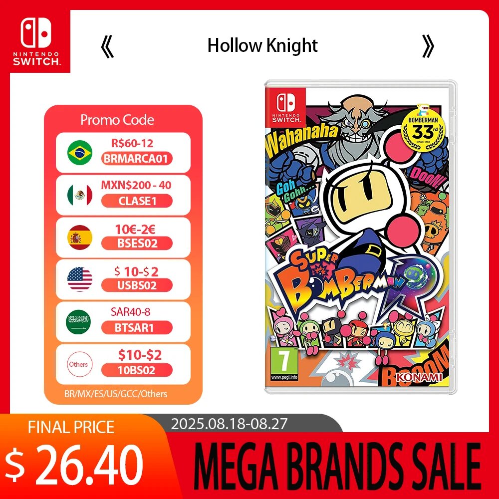 Nintendo Switch Super Bomberman R Stander Edition — фото 1