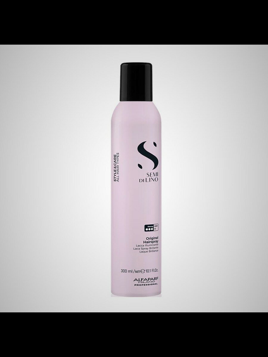 Alfaparf ORIGINAL HAIRSPRAY SDL STYLE & CARE, Лак для волос сильной фиксации Original Hairspray Sdl Style & Care 300 мл