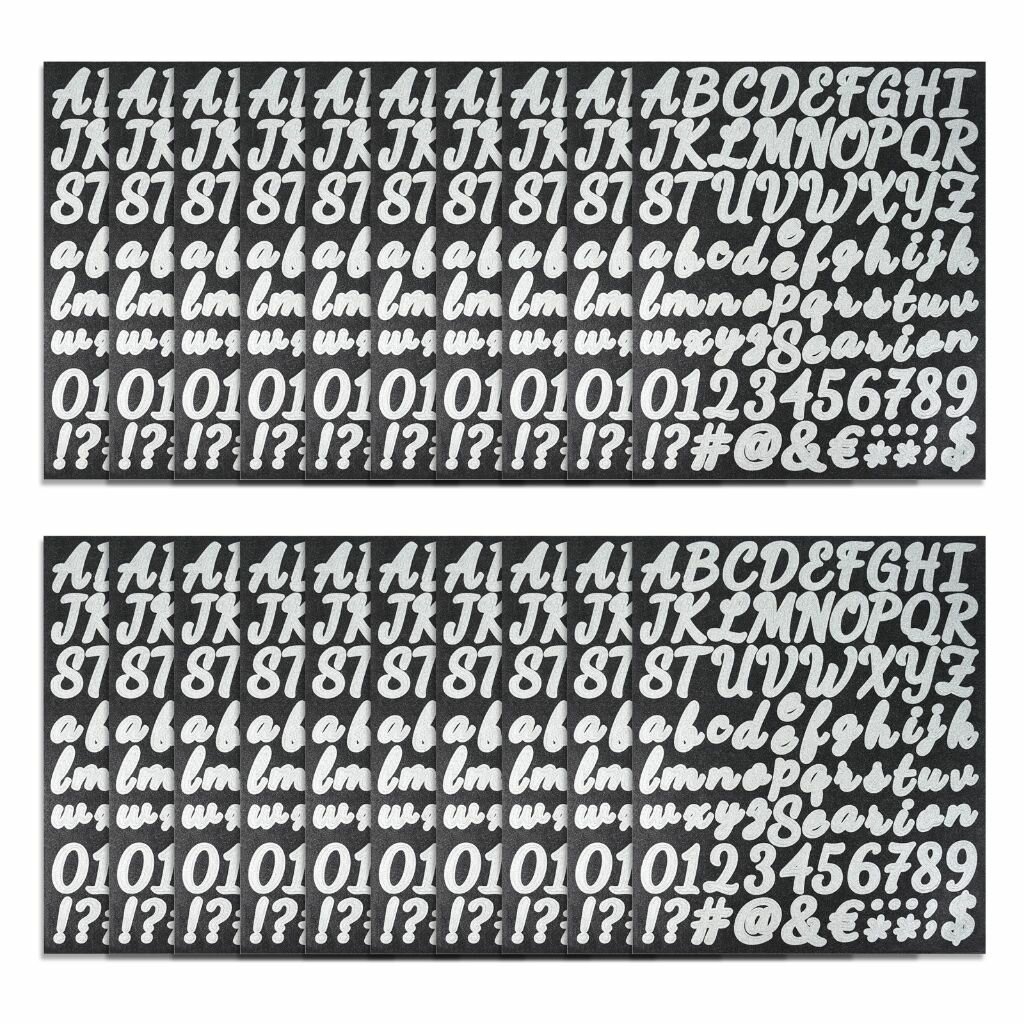 20 листов блестящие буквы наклейки с красочным декоративным для записной книжки и упаковки журнала скрапбукинга обертывания