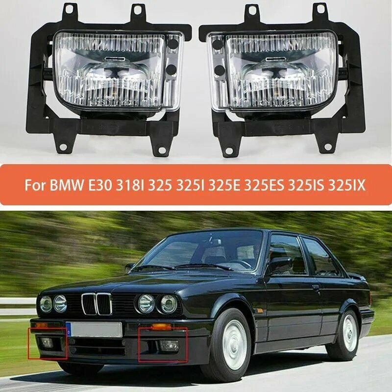 Auforalter Фары автомобильные, Противотуманная фара, 2 шт, арт. 63171385945 63171385946/для BMW E30 318I 325I 325E