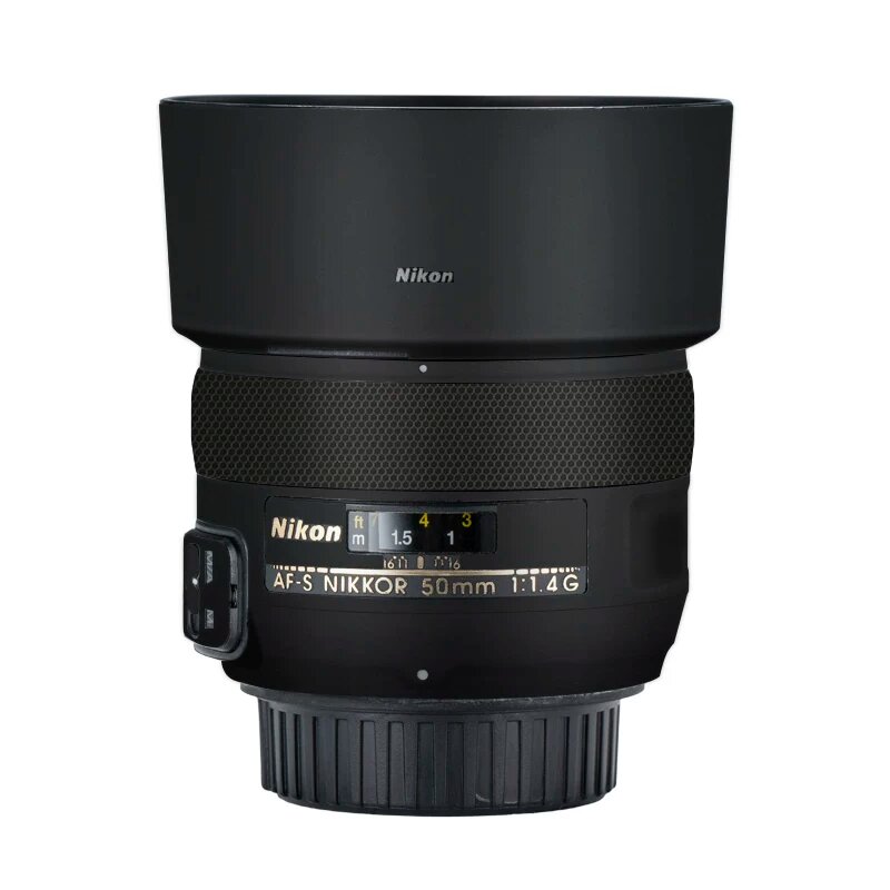 3M Nikon AF-S 50mm f/1.4G Фильм для защиты объектива - Матовая Черная для защиты объектива камеры