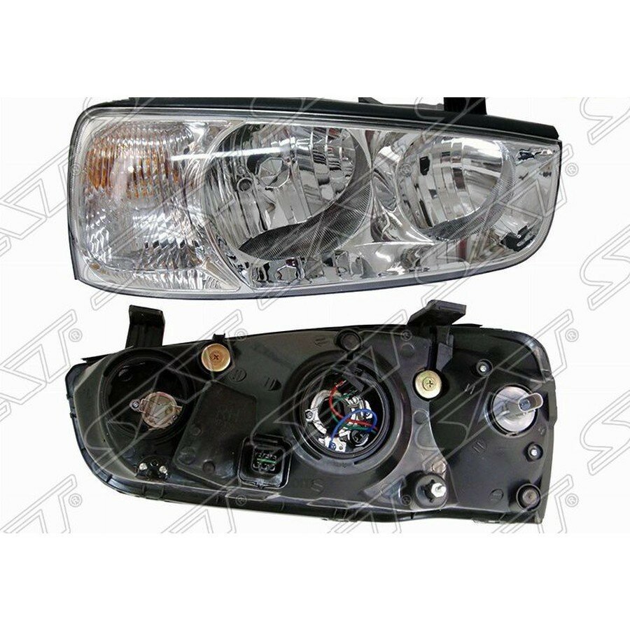 SAT ST2211126RLDE2 Фара Hyundai Elantra 00-03 / Avante 00-03 (Справа/ Ручная регулировка)