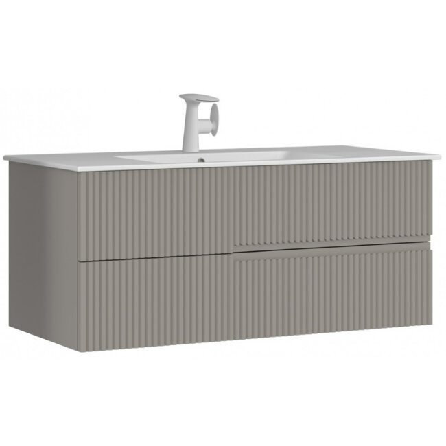 Тумба с раковиной Orka Moonlight 120 5001508 бежевый матовый