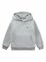 Худи LACOSTE, размер 10 лет, серый/синий/голубой