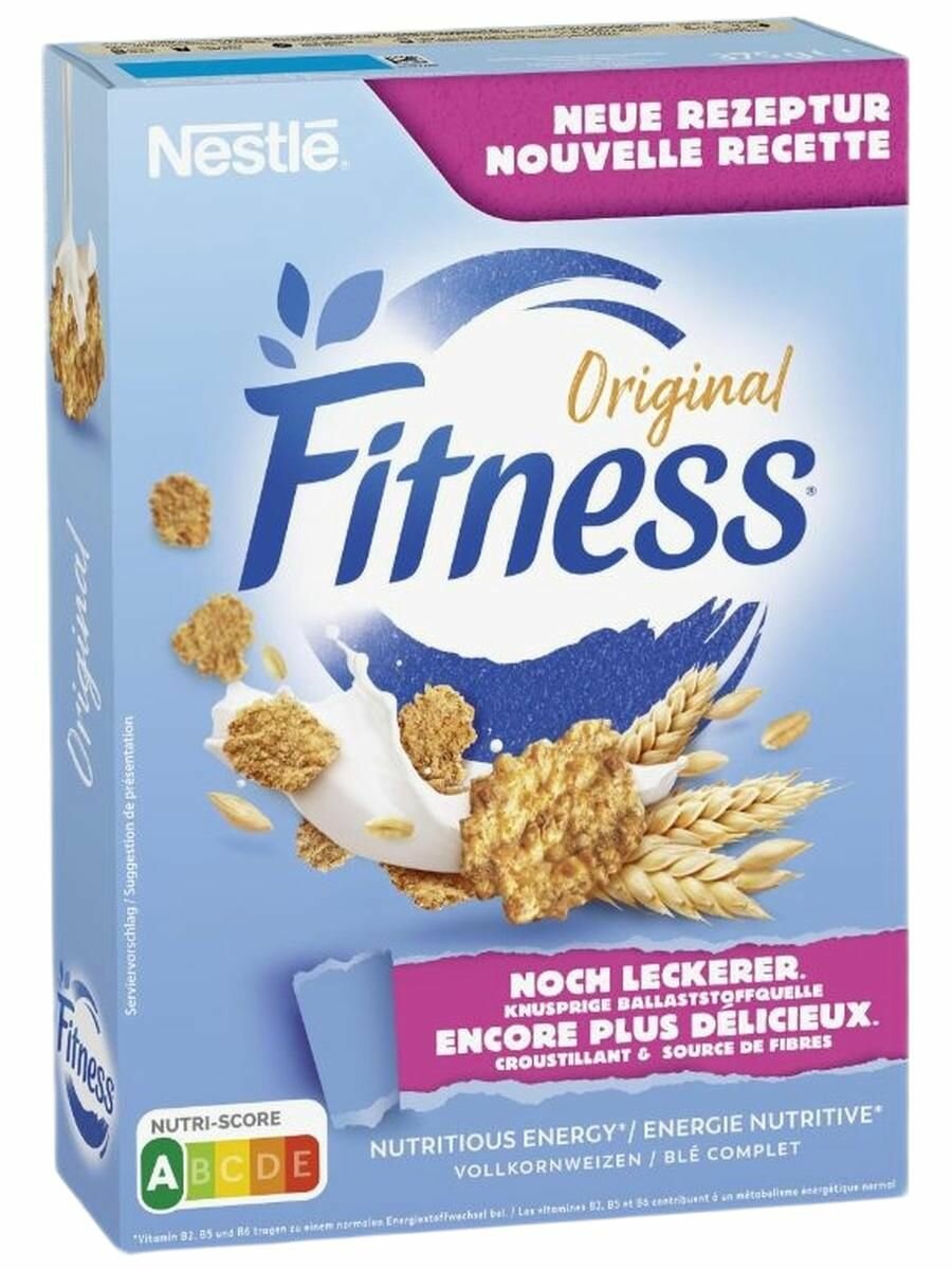 Готовый сухой завтрак Nestle Fitness 375 гр.
