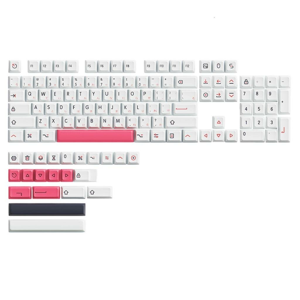 XDA Профиль Кейкапы 126PCS, Японский