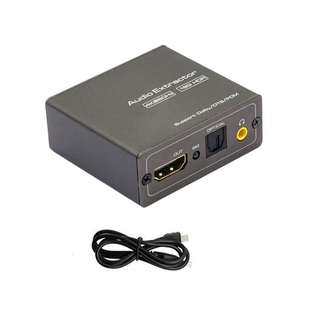 Аудиоэкстрактор с конвертером 4K60Hz