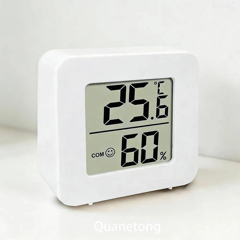 Мини-термометр для помещений, с ЖК-экраном, точность измерений влажности, от -10°C до +50°C