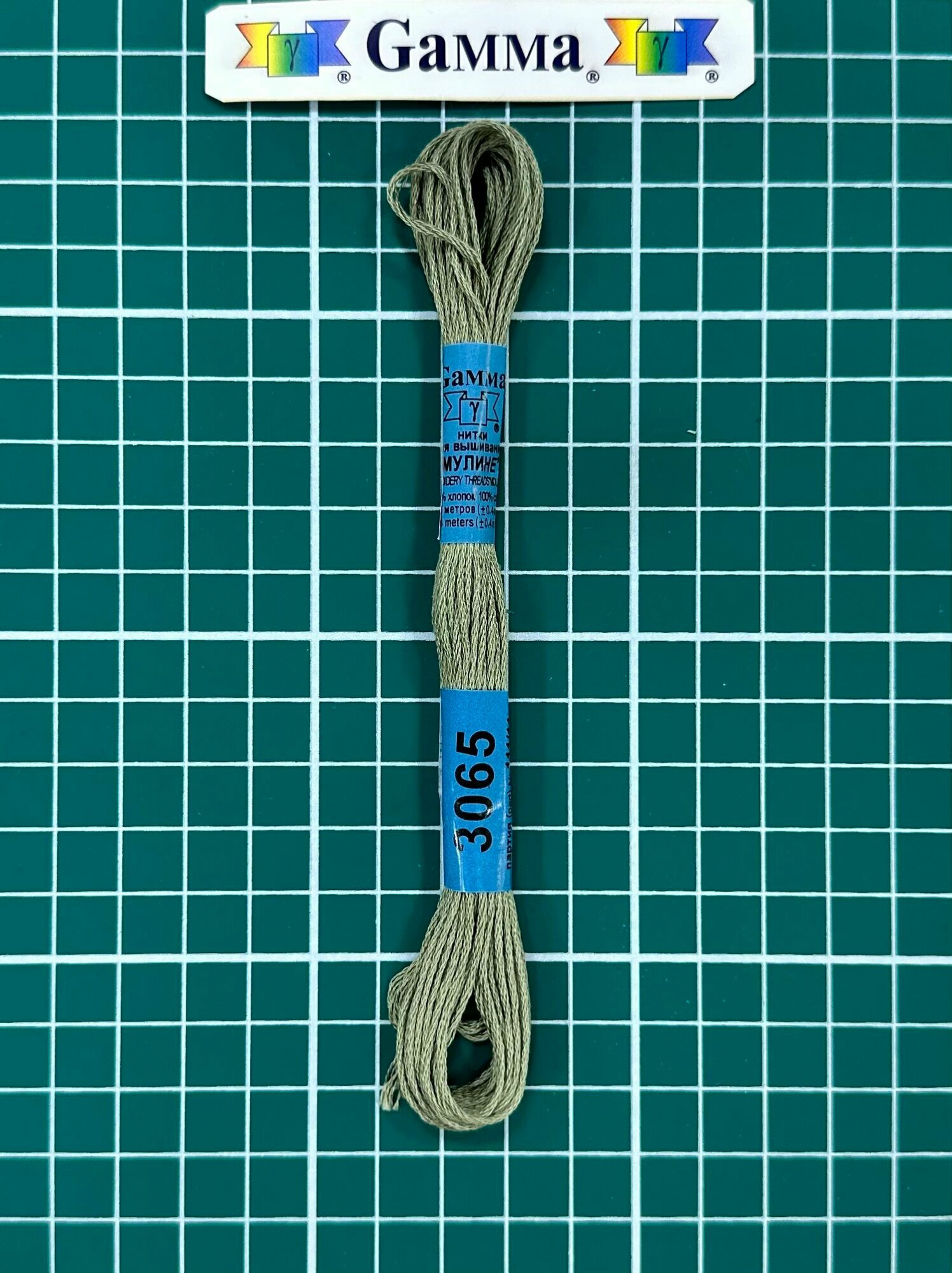 Мулине Гамма, цвет 3065G, вышивальные нитки