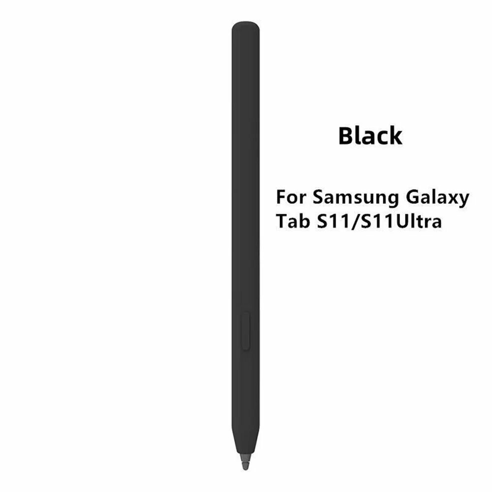 Чехол-пенал для Samsung Galaxy Tab S11 Ultra, силиконовый, Черный, S11-Black