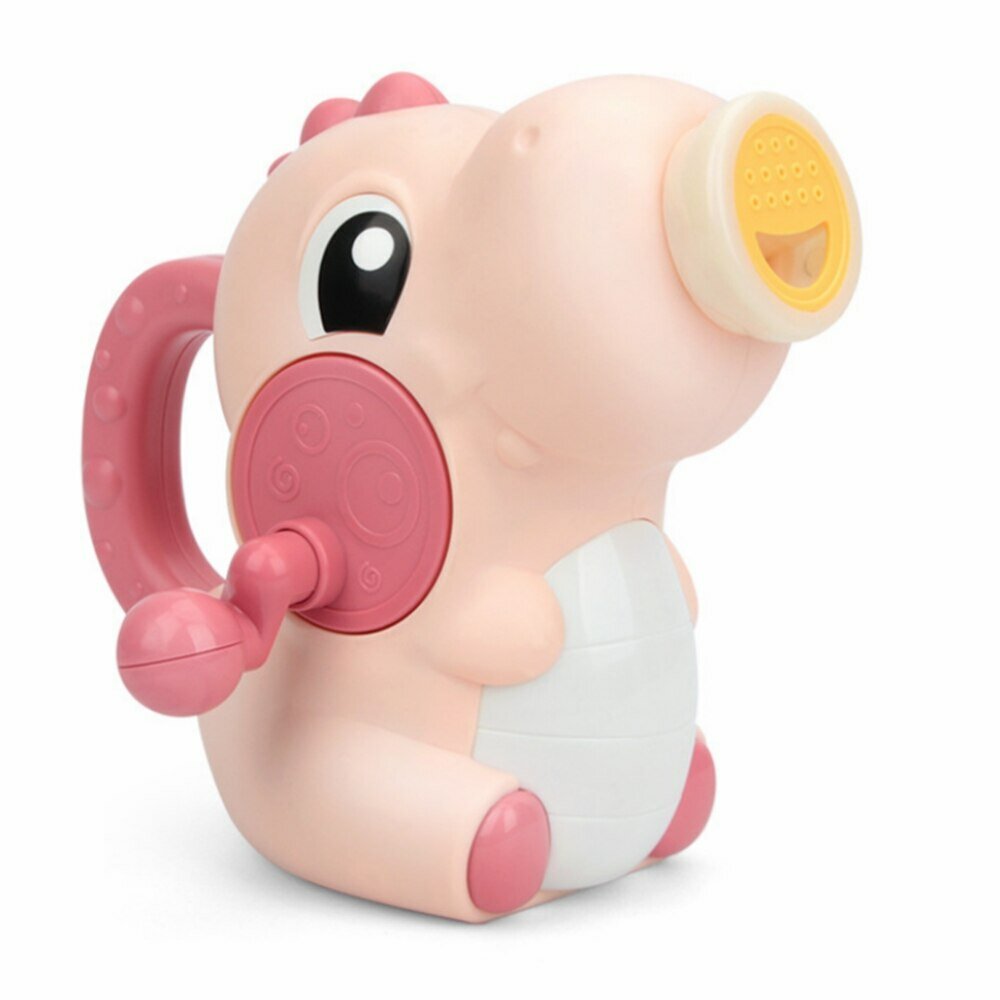 Динозавр Душ Игрушки Водный Спрей Спрей для детей Дети Играть Бассейн Детский душ Морской конь Водный Спрей для плавания Водный шар (розовый)