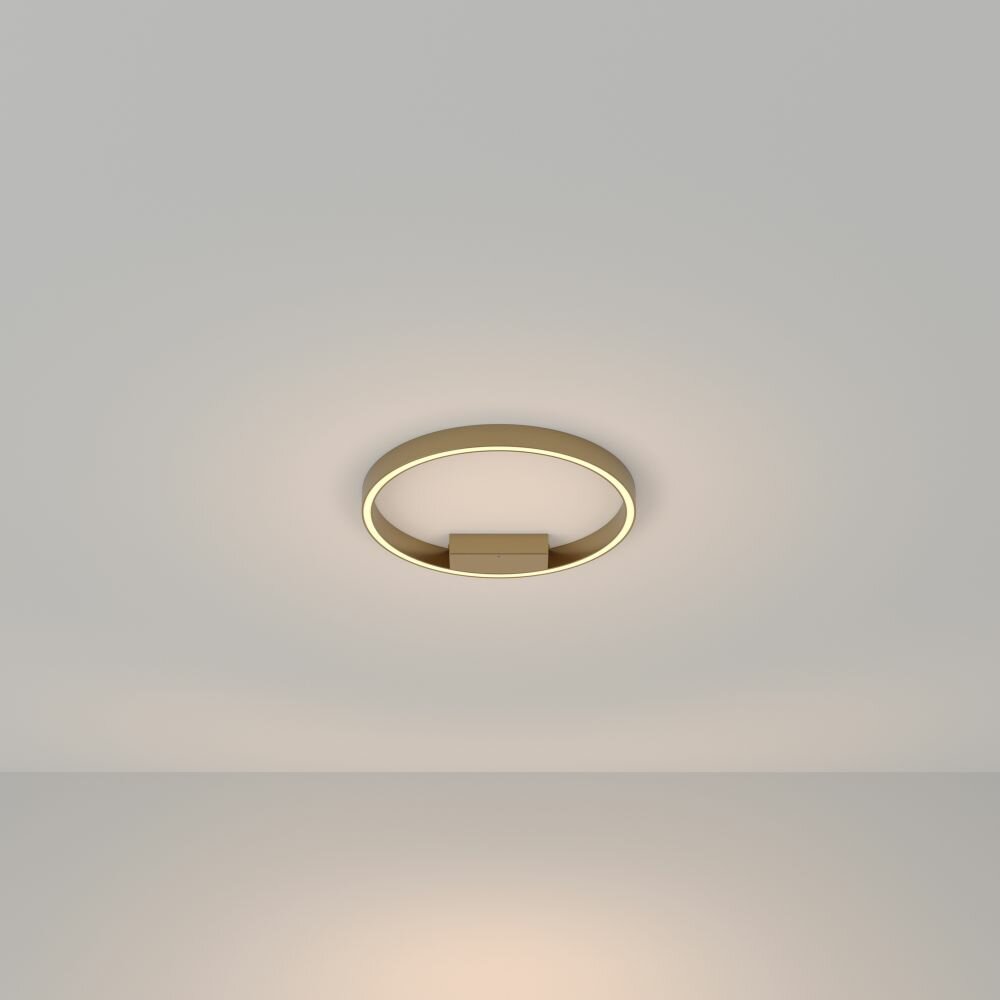 Светильник Потолочный Светодиодный Maytoni Rim MOD058CL-L25BS3K Золото.