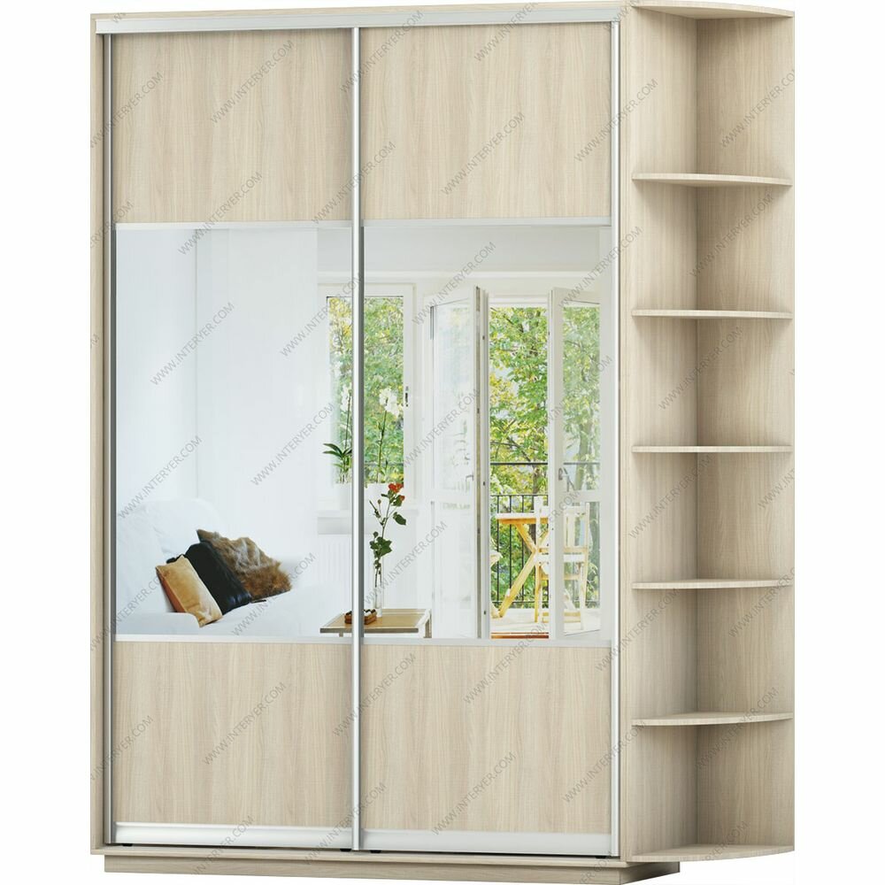 Шкаф-купе Фортуна К Байкал Дуо Комби ККУ