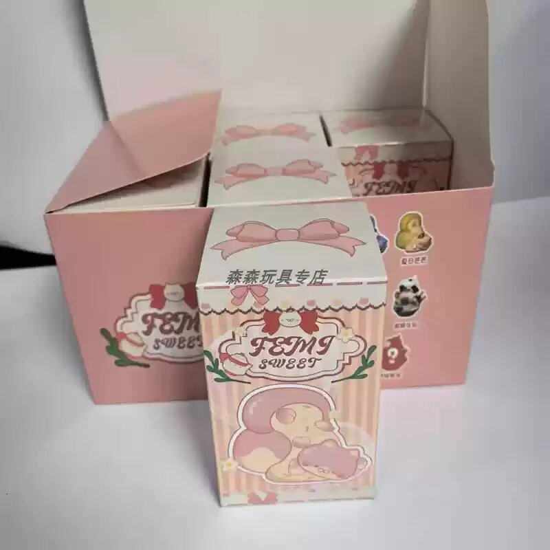 Фигурки Luo Jiujiu Femi Afternoon Tea Розовый, Random 1pc