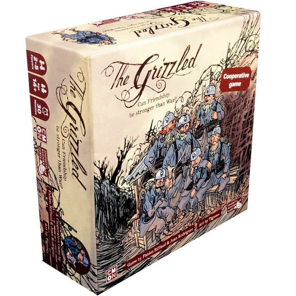 Grizzled кооперативная карточная игра игрушки настольная игра семья дети вечеринка развлечения карточная игра таро (красочный)