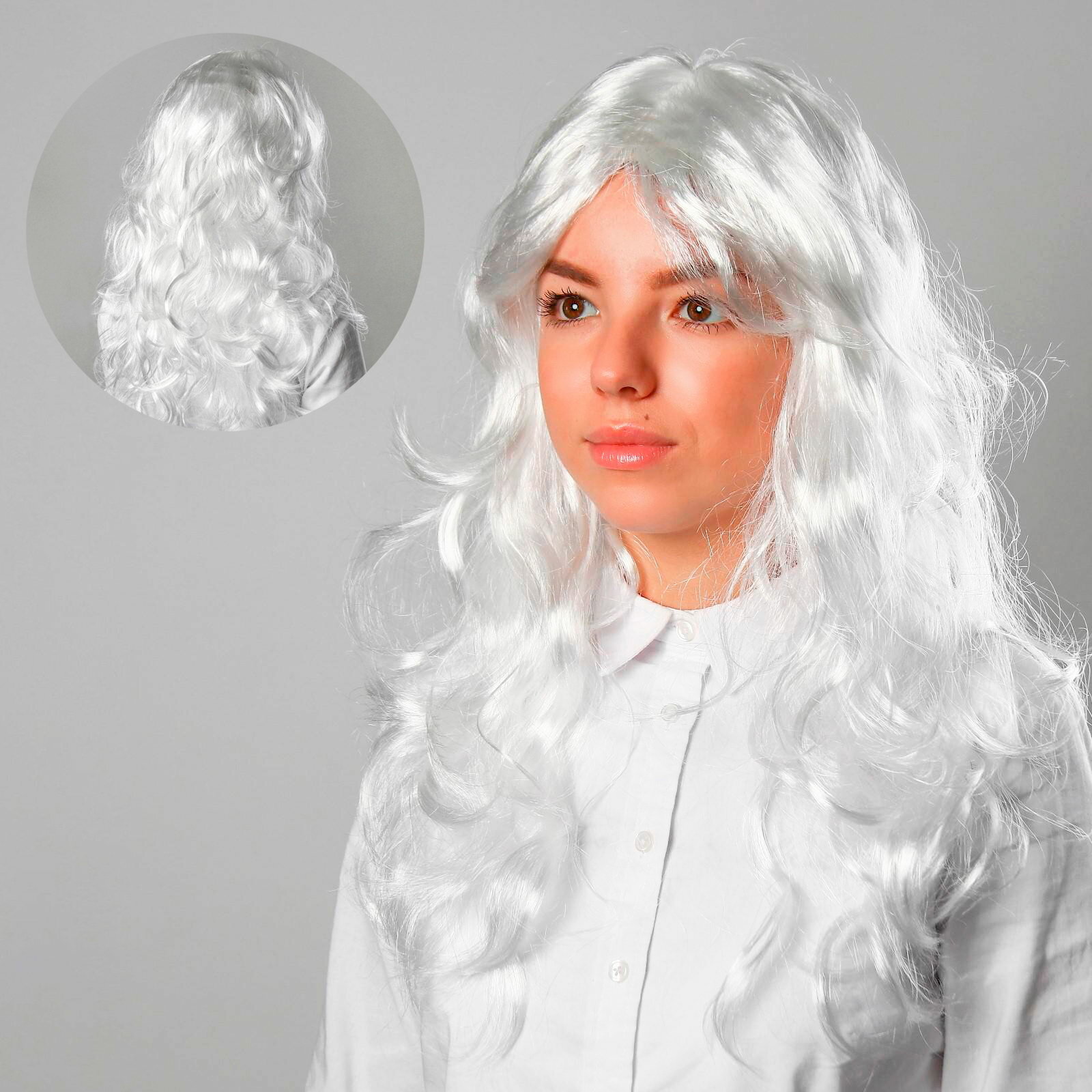 Карнавальный парик "Мадонна", 120 г, особенность парика: под натуральный цвет