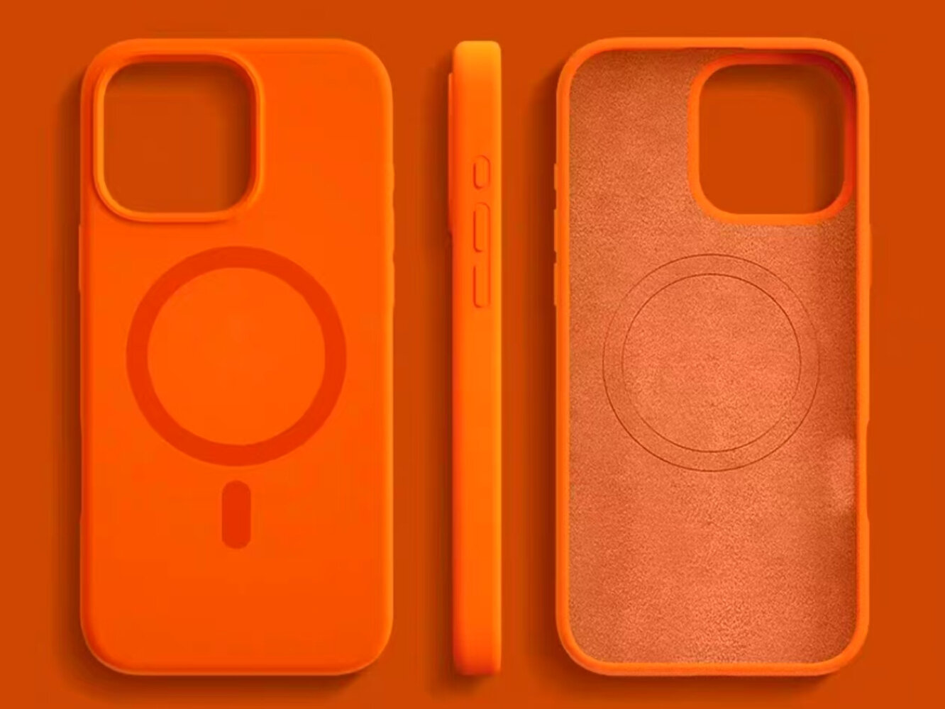 Чехол Silicone Shield для iPhone 16 Pro Max, поддерживающий беспроводочную зарядку, с гарантией 1 год, сроком службы до 3 лет, от COMMO