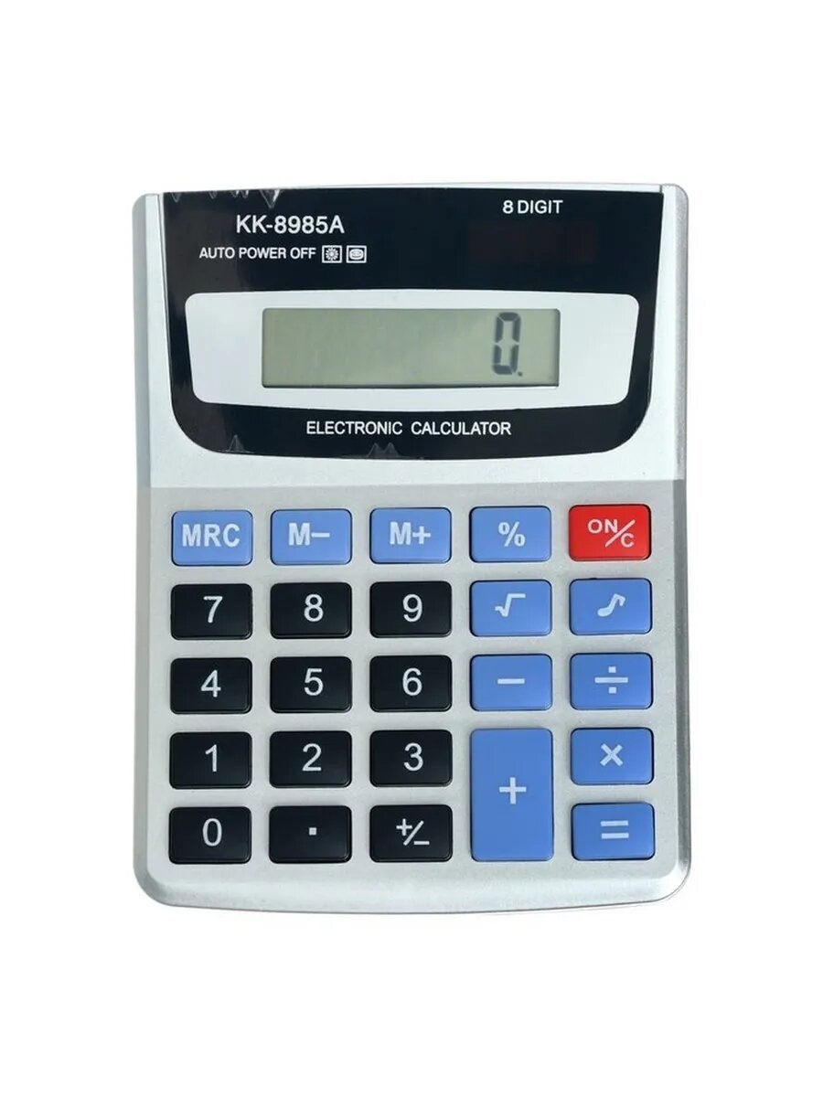 Настольный калькулятор с музыкой и ярким дисплеем