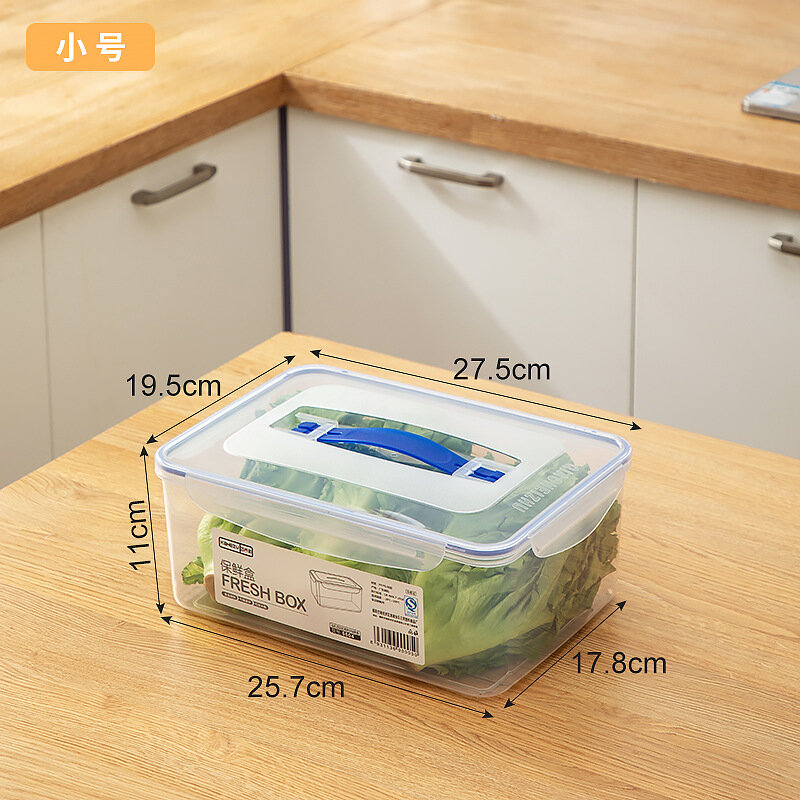 Хранение овощей в холодильнике, коробка для свежих продуктов, ящик для морозильной камеры, органайзер для кухни, магическая герметичная коробка