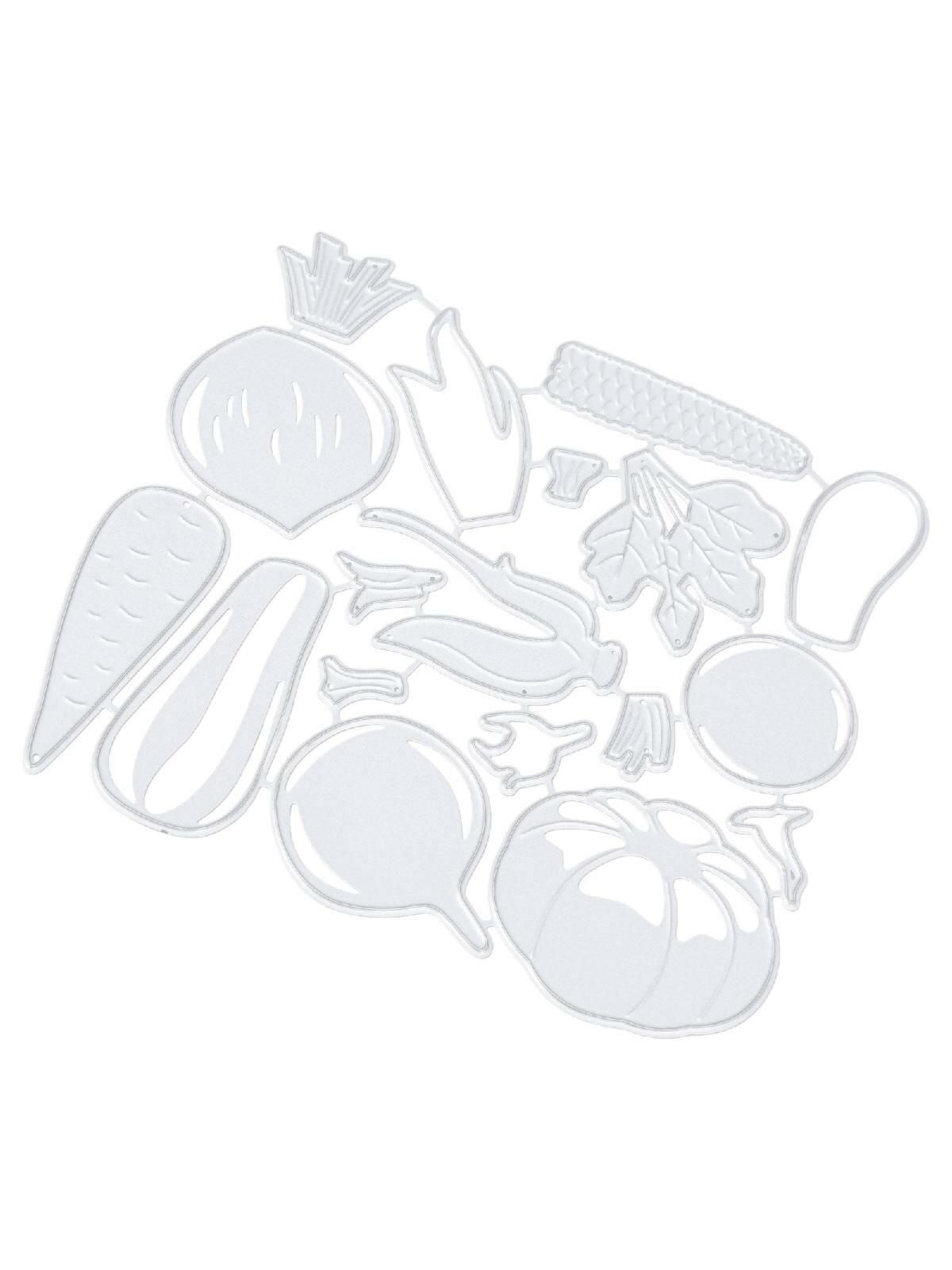 Овощи Для Резки Металла Умирает Трафарет Для Скрапбукинга DIY Альбом Штамп Бумажная Открытка Тиснение Декор Ремесло